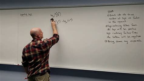 Expanding Condensing Logarithms YouTube