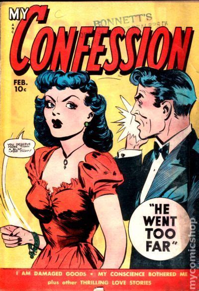 My Confession Fox Feature Syndicate Comic Books