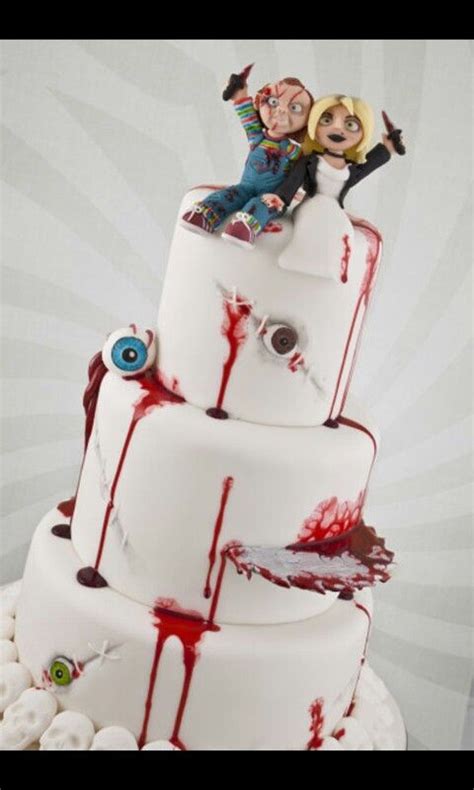 Chucky And His Bride Wedding Cake Chucky Chucky And His Bride