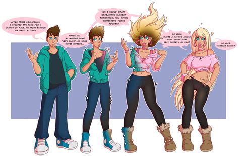 Bubbly Millennial By Wrenzephyr On Deviantart Cambio De G Nero