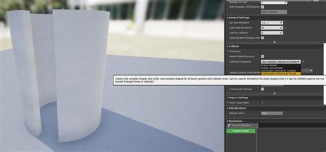 ue4 enable complex collision for models oded maoz erell s cg log
