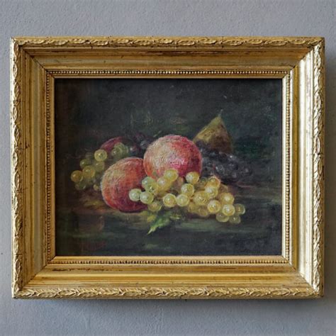 French Still Life Oil Painting Baran De Bordeaux