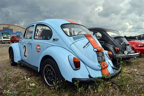 VW Cox Beetle Gulf Racing Volkswagon Volkswagen Beetle Beetle Bug