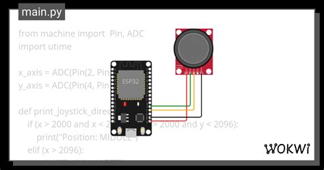 analog joystick wokwi esp32 stm32 arduino simulator