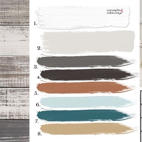 Sherwin Williams Boho Paint Color Palette Bohemian Earth Color Scheme
