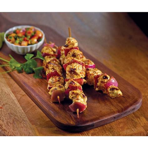 Fire Up The Grill Ginger Peach Chicken Skewers Are Easy To Make And