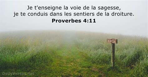 Novembre Verset Biblique Du Jour Proverbes