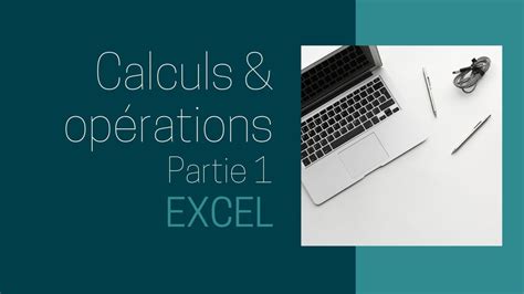 Opérations sur Excel Les calculs 1ère partie YouTube