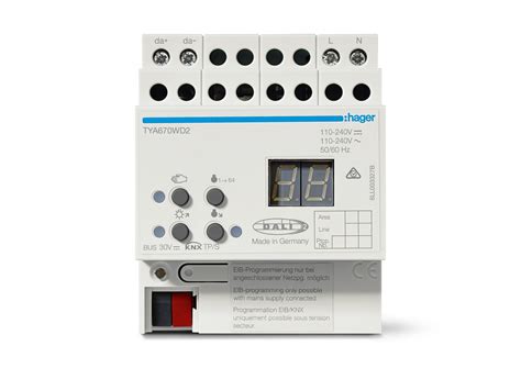 Mit Dali Zertifizierung Hager Knx Dali Gateway Tunable White
