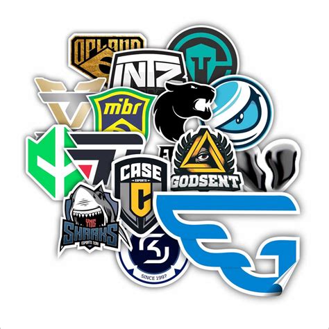 CSGO BR Kit 30 Adesivos Stickers Times Brasileiros Counter Stike