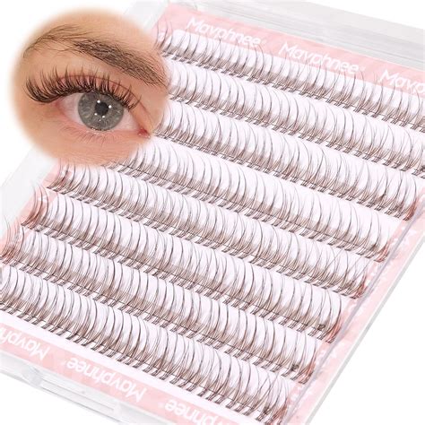 Natural Lash Clusters Brown Lash Extension Pcs Wispy Clear Band