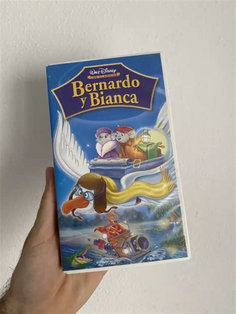 THE RESCUERS VHS Movie Tape Spanish Disney 1977 Latin Version 16