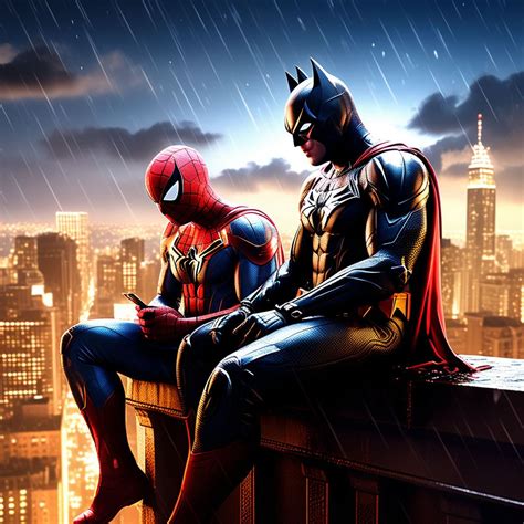 Batman And Spiderman Wallpapers Top Free Batman And Spiderman