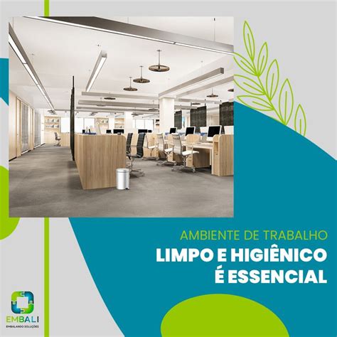 Um ambiente de trabalho limpo e organizado é fundamental para manter a