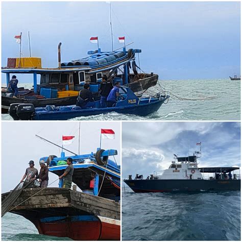 Polairud Amankan 7 Kapal Trawl INPOST ID