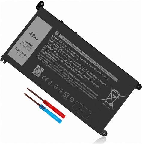 Amazon 42Wh YRDD6 Replacement Laptop Battery For Dell Inspiron 15