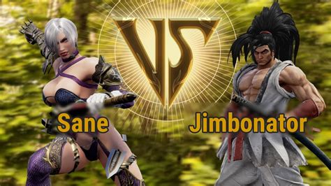 Sane Ivy VS Jimbonator Haohmaru Soulcalibur VI YouTube