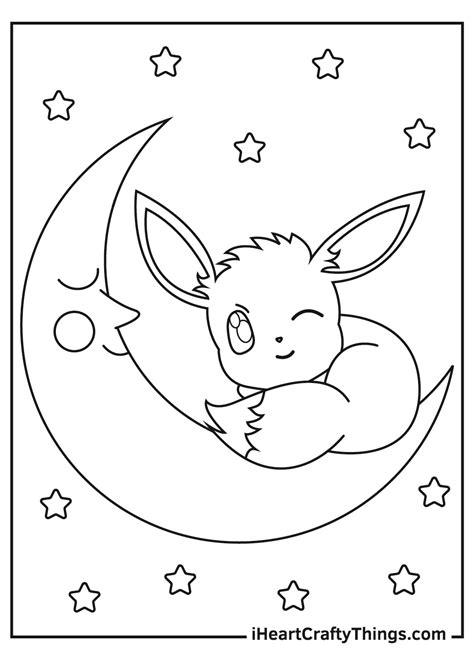 Free Pokemon Coloring Pages Eevee