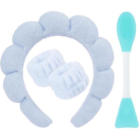 Lot De 4 Bandeaux Spa Pour Laver Le Visage Bandeau De Maquillage