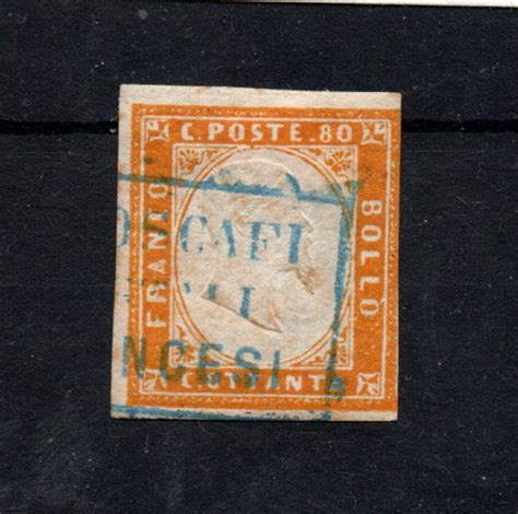 Italian Ancient States Sardinia 1861 1863 80 Cents Catawiki
