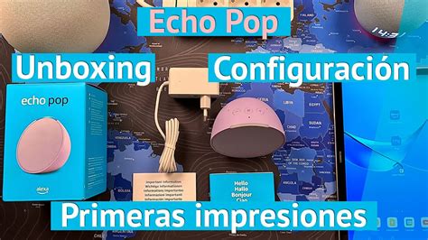 Echo Pop Unboxing configuración demostración y primeras impresiones