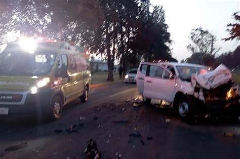 Brutal Choque En La Toluca Palmillas Deja Cuatro Lesionados