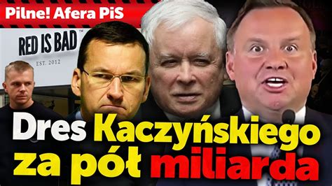 Dres Kaczyńskiego za pół miliona Onet ujawnia niewiarygodne