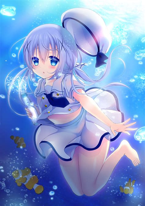Kafuu Chino Gochuumon Wa Usagi Desu Ka Drawn By Shibainu Niki Danbooru