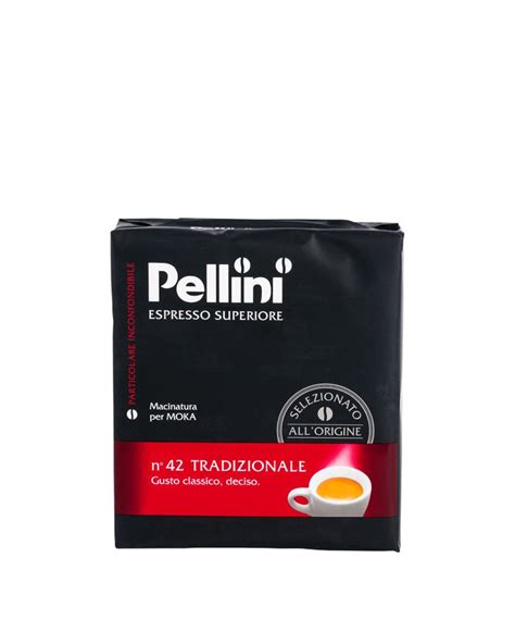 Pellini Ground Coffee Espresso Superiore N42 Tradizionale Duopack 2x
