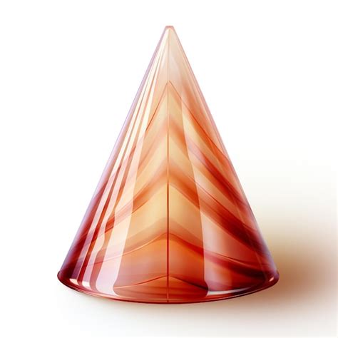 Premium Photo Transparent Cone Isolated On White Background