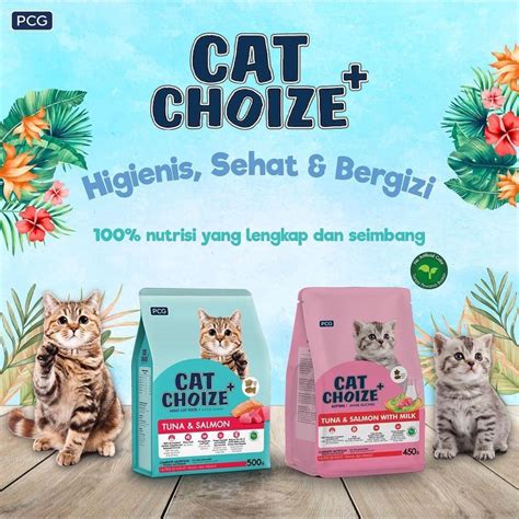 Jual Cat Choize Plus Adult Kitten Tuna Dan Salmon Shopee Indonesia