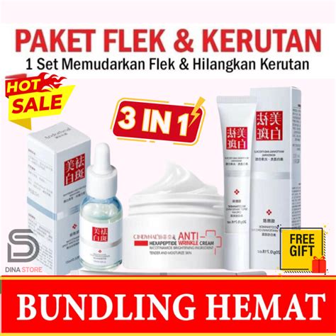Jual Fuyan Set 3in1 Paket Serum Cream Moistur Bright Glow Whitening
