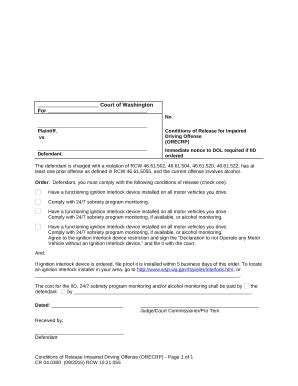 Notice Hearing Order Doc Template Pdffiller
