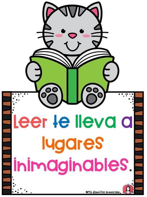 Pin De Lizeth Mora En Escuela Carteles De Lectura Libros De Lectura