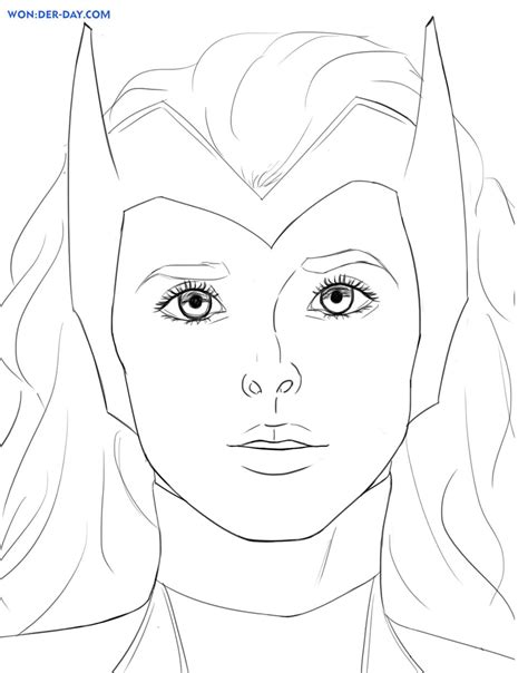 Dibujos De Wandavision Para Colorear Dibujos Para Colorear