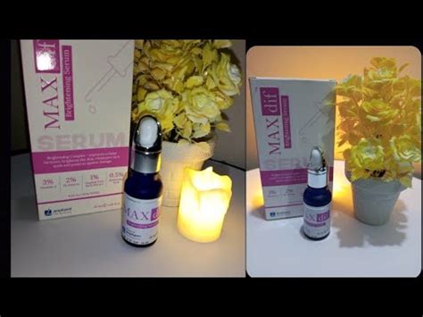 Jenpharm Maxdiff Brightening Serum Honest Review YouTube