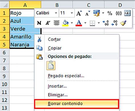 C Mo Borrar El Contenido De Las Celdas En Excel F Cil Y Sin F Rmulas