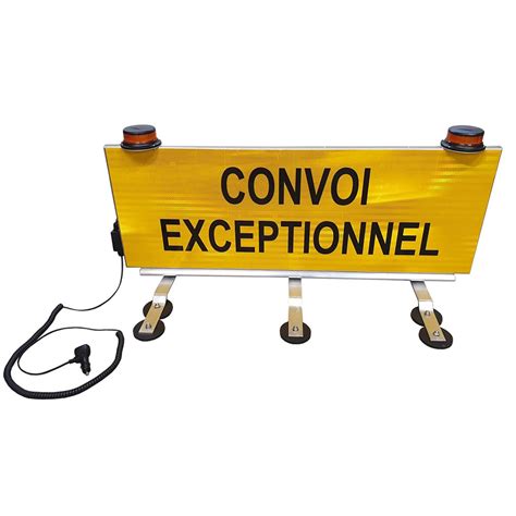 Panneau Convoi Exceptionnel Magnétique 250965M