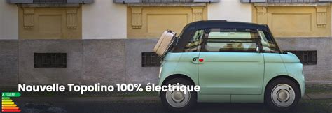 Nouvelle Fiat Topolino 100 électrique