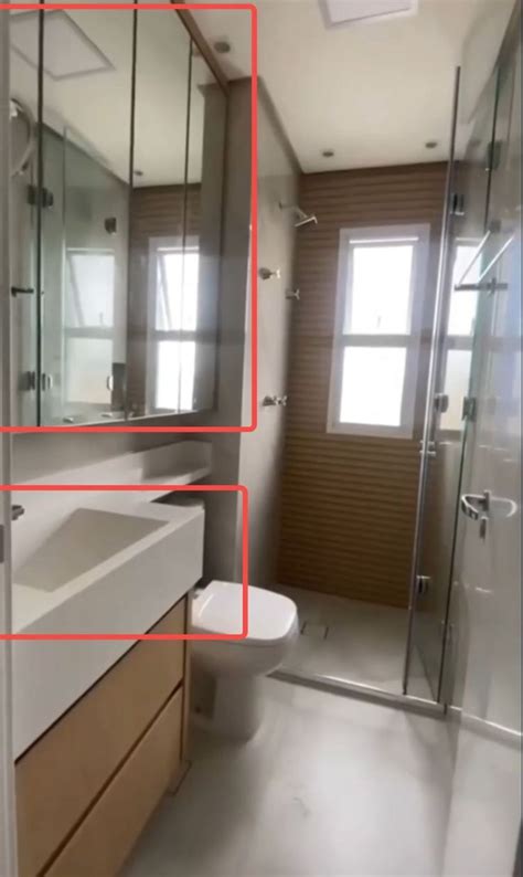 Kabinet Atas Pakai Kaca Wastafel Ambil Besar Bawah Gak Usah Kabinet