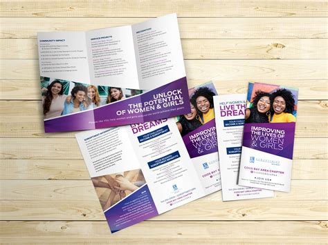 Non Profit Trifold Brochure Brochure Design And Printing Brochure