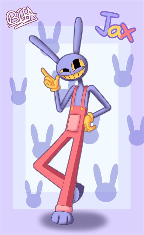 Jax The Amazing Digital Circus By Bifa By Basedtrovertartist On Deviantart