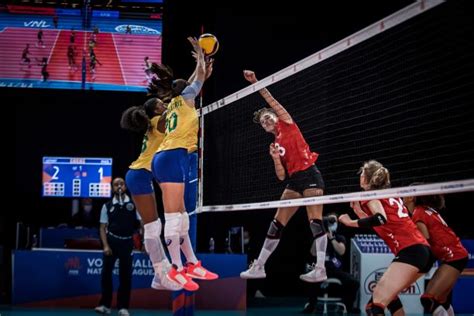 Os números de Brasil 3 x 1 Alemanha Web Vôlei