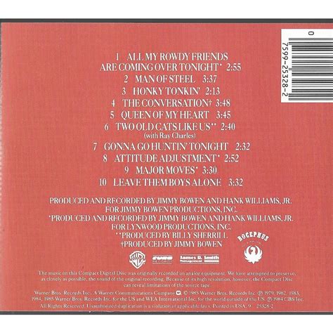 Greatest Hits Vol 2 By Hank Williams Jr S CD With Libertemusic Ref