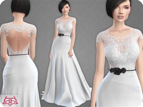Colores Urbanos Wedding Dress 10 RECOLOR 4 Needs Mesh In 2024 Sims