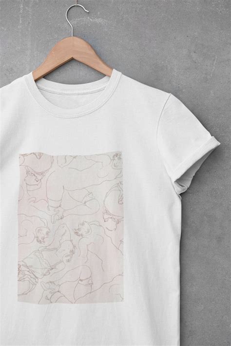 Egon Schiele Naked Woman T Shirt Modernist Painter Cubist