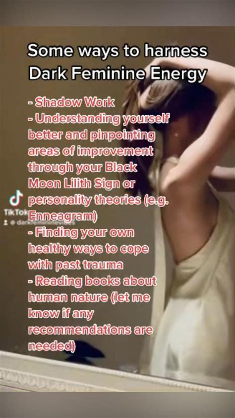 Dark Feminine Energy Aesthetic In 2022 Respect Women Quotes Feminine
