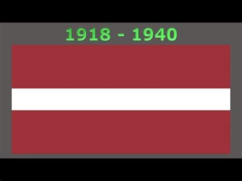 History Of The Latvian Flag YouTube
