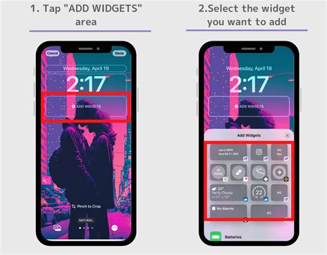 How To Customize IPhone Lock Screen WidgetClub