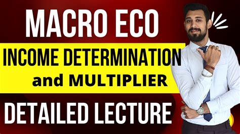 Income Determination And Multiplier Class 12 Macro Economics YouTube